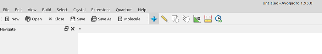 No auto-optimization button "E" on menu - Support - Avogadro Discussion