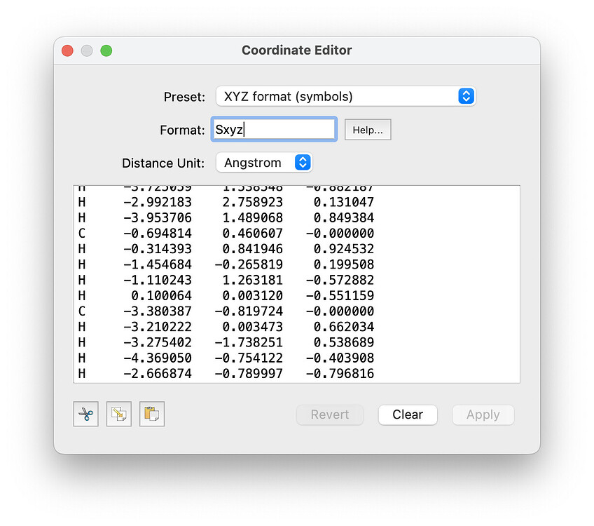 How to copy Atom Properties - Documentation - Avogadro Discussion